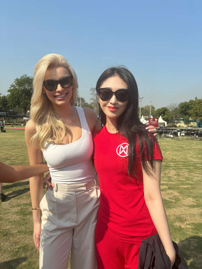 Always fight side by side with my red team - Kexin Xu - Miss World 2023 ...