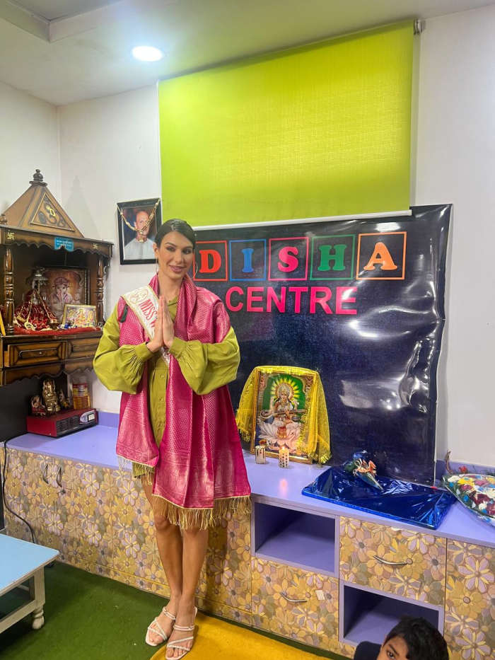 My visit at Disha Center - Sonia Ait Mansour - Miss World 2023 Morocco