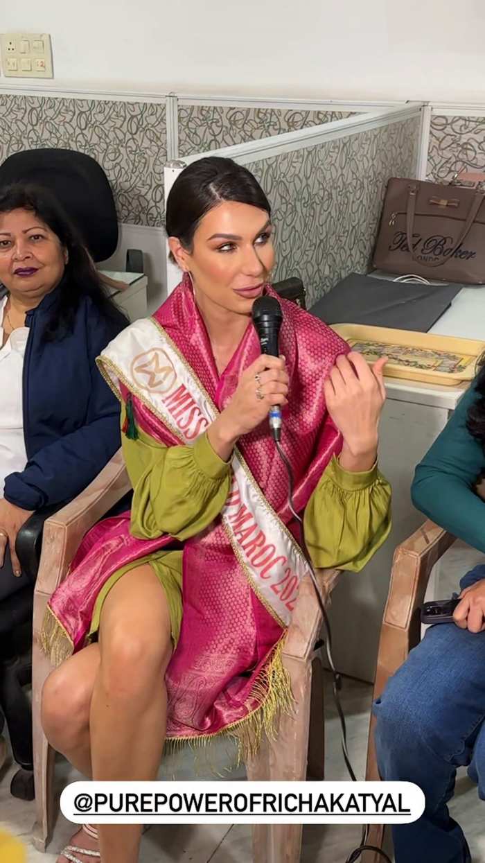 My visit at Disha Center - Sonia Ait Mansour - Miss World 2023 Morocco