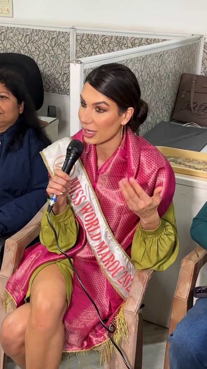 My visit at Disha Center - Sonia Ait Mansour - Miss World 2023 Morocco