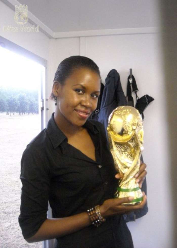 Miss Zambia 2004 Rosemary Chilshe's work through the years - Miss World