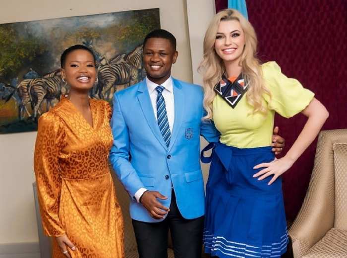 Miss World meets First Lady of Botswana & Minister of Youth, Sport and ...