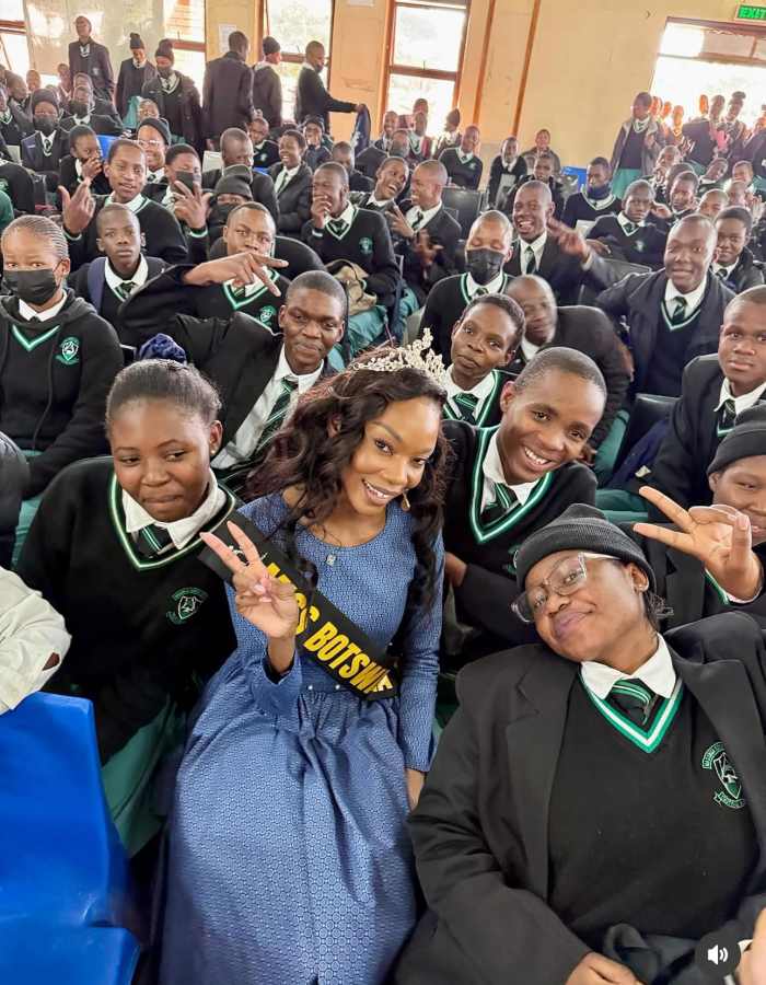 A Royal Welcome: Miss Botswana Welcomed With Enthusiasm and Much Love ...