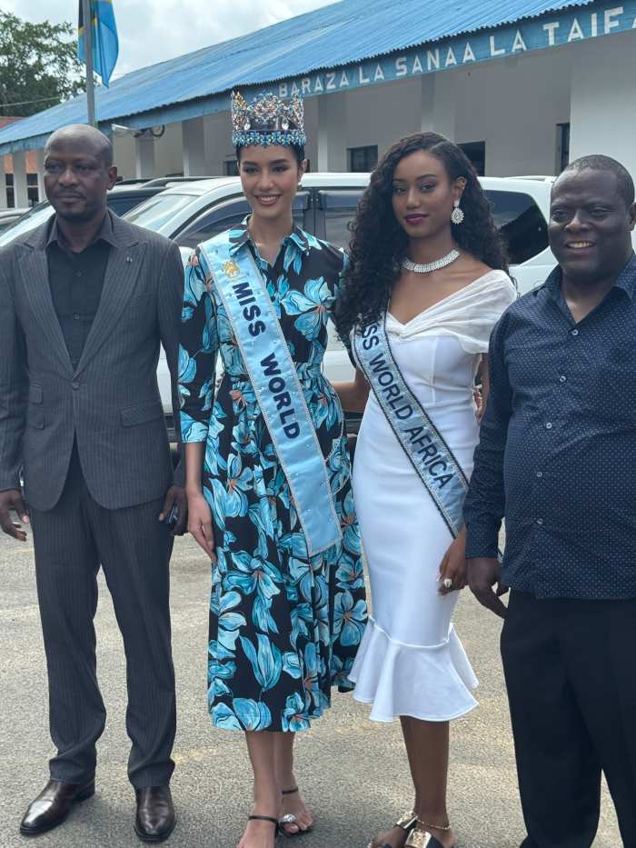 Miss World and Miss World Africa visit Tanzania’s National Arts Council ...