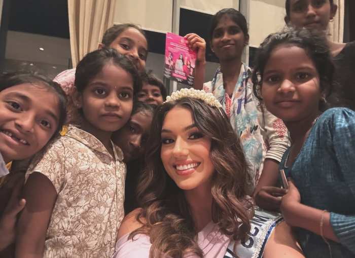 Hope in Action: Miss World Team Brings Smiles to Hyderabad’s Children ...