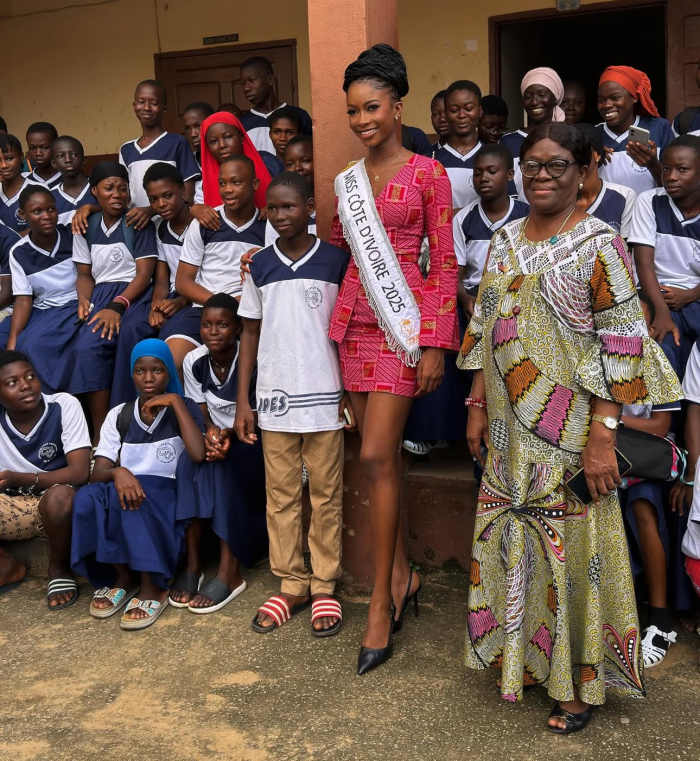 Miss Côte d’Ivoire Encourages Youth at Christmas Mini Marathon in ...