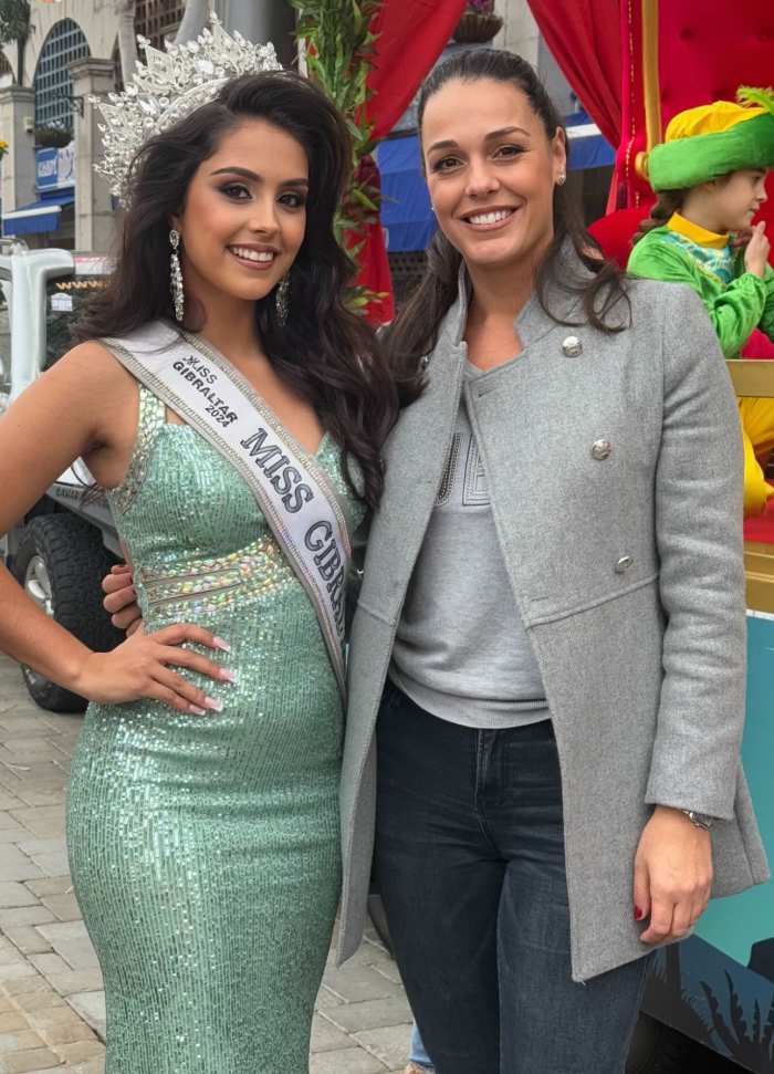 Miss World Gibraltar shines in the Three Kings Cavalcade - Miss World