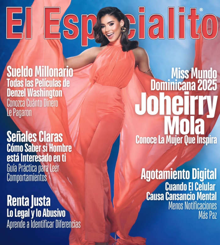 Reigning Miss World Dominican Republic, Joheirry Mola, Covers El ...