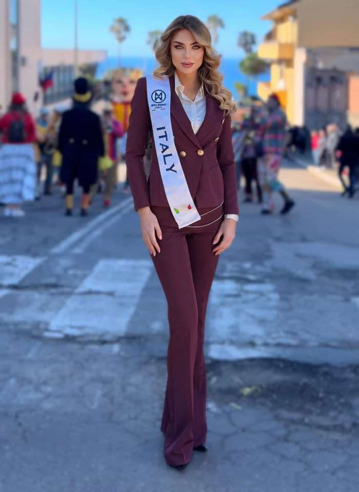 Miss World Italy at the upcoming 73rd Miss World edition Lucrezia ...