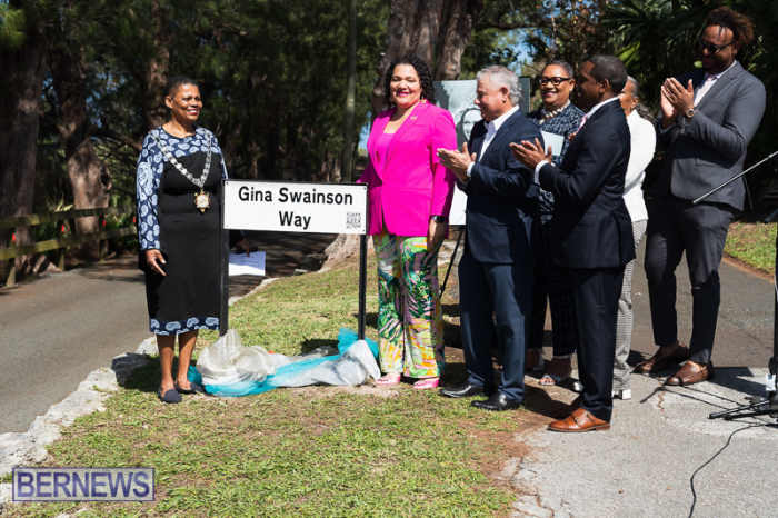 Miss World 1979 Gina Swainson honored with a road dedication ceremony ...