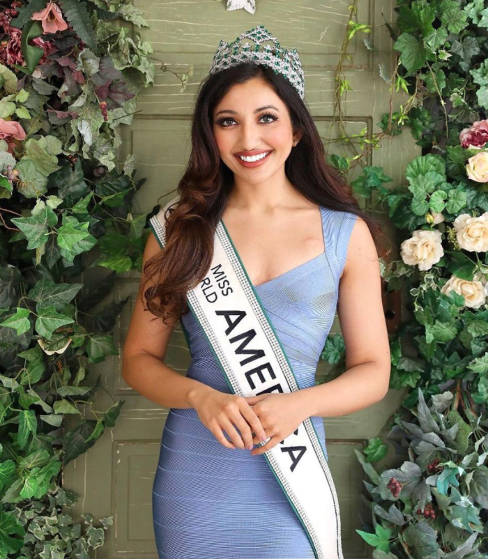 CROWNS are made from JOY FOR SERVICE - Miss World USA