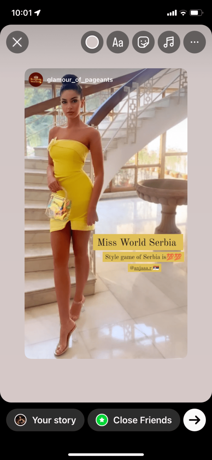 HUGE SUPPORT FROM MISS WORLD SERBIA FANS - Anja Radić - Miss World 2023 ...