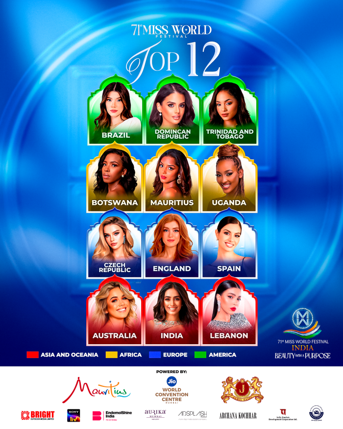 71st Miss World: Meet the Top 12 - Miss World