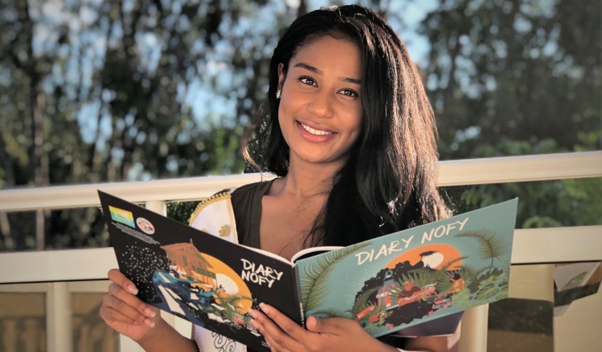 Miss World Madagascar distributes books to children in need - Miss ...