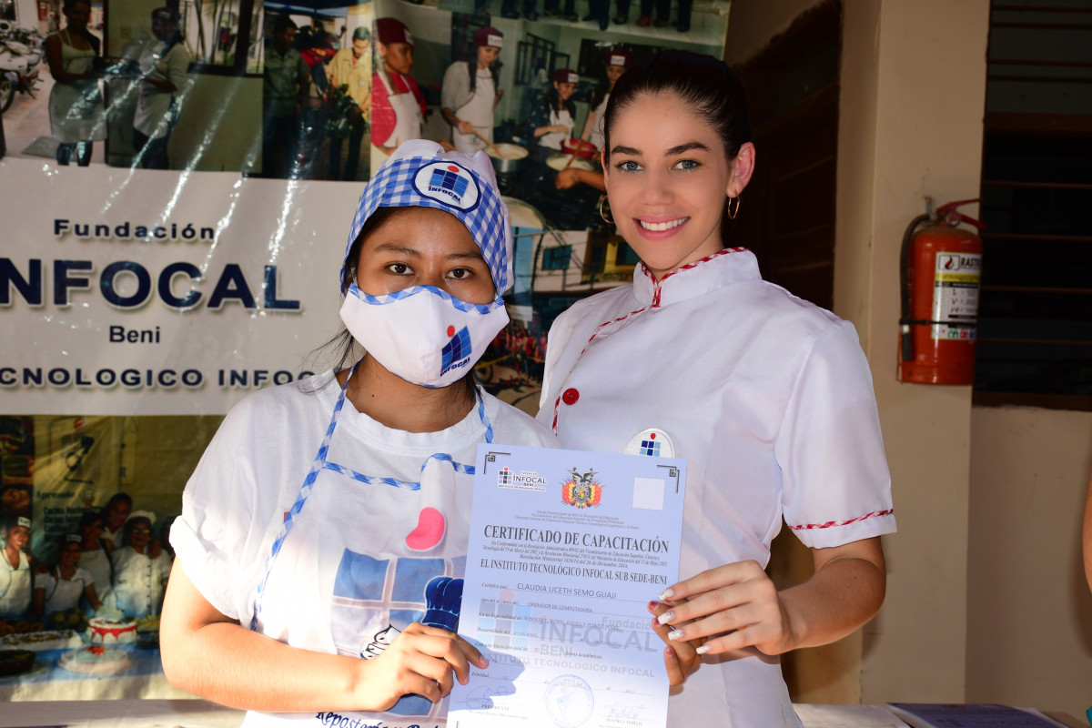 "Por Ellas" For Them - Miss World Bolivia