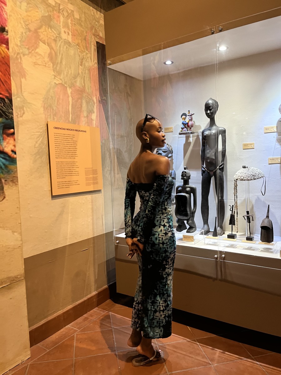 A Trip Down Puertorican History with Miss Botswana - Miss World Botswana