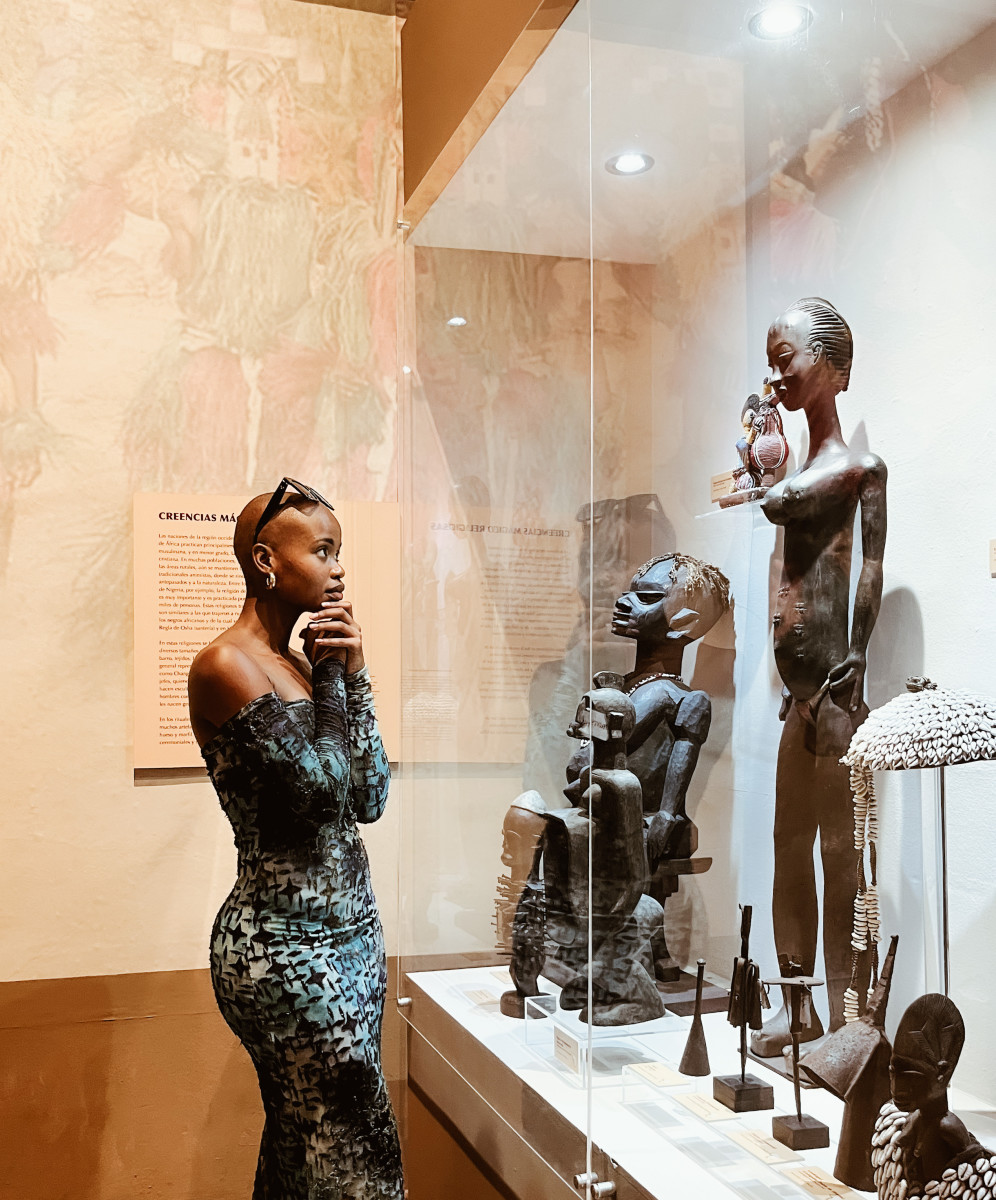 A Trip Down Puertorican History with Miss Botswana - Miss World Botswana