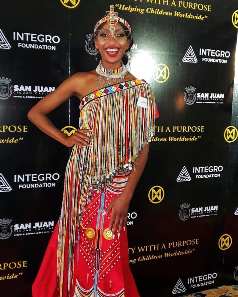 Beauty with a Purpose Gala at Fairmont El San Juan 💚💚 - Miss World Kenya