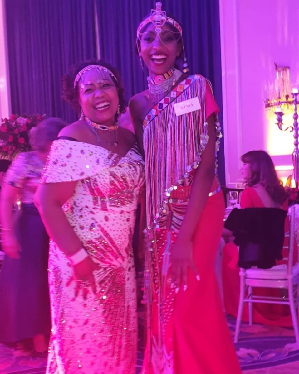 Beauty with a Purpose Gala at Fairmont El San Juan 💚💚 - Miss World Kenya