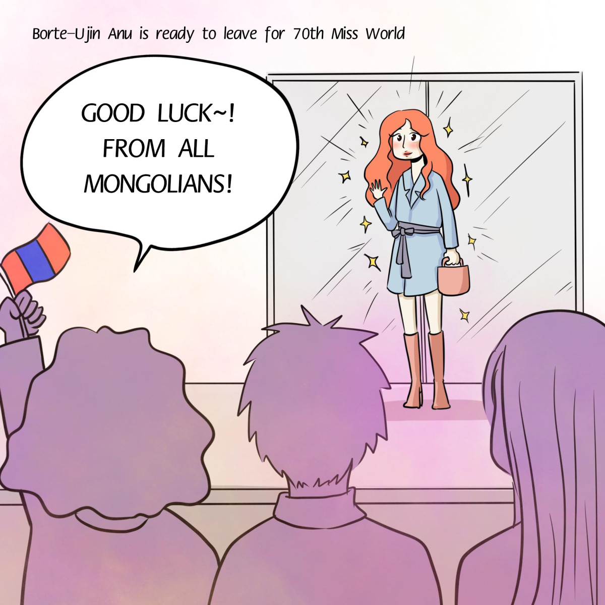 Beginning of my journey to 70th Miss world - Miss World Mongolia