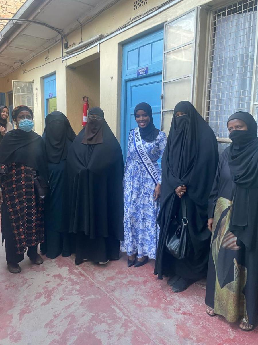 Heroes welcome by Somali community in Kenya - Miss World Somalia