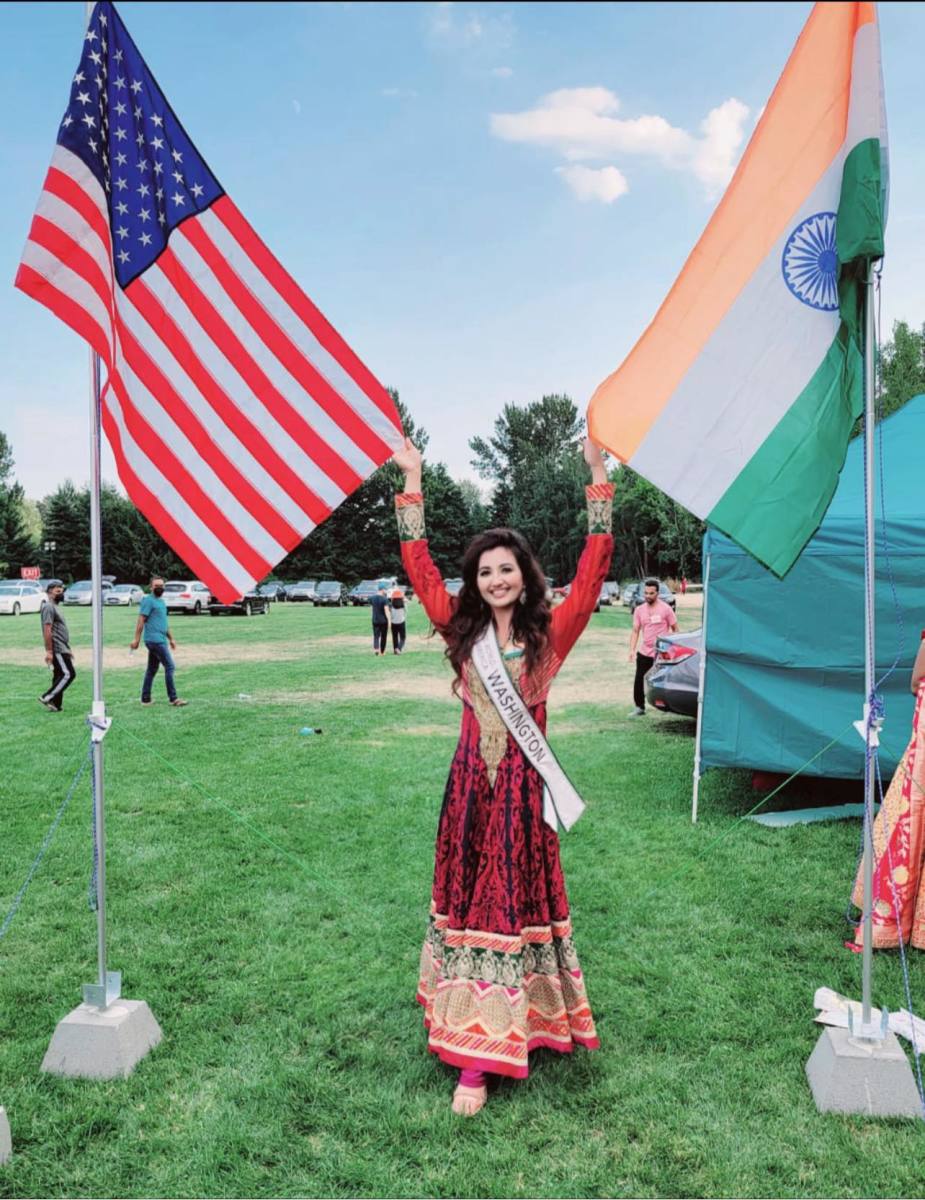 I'm 100% Indian 🇮🇳 and I'm 100% American 🇺🇸 - Miss World USA