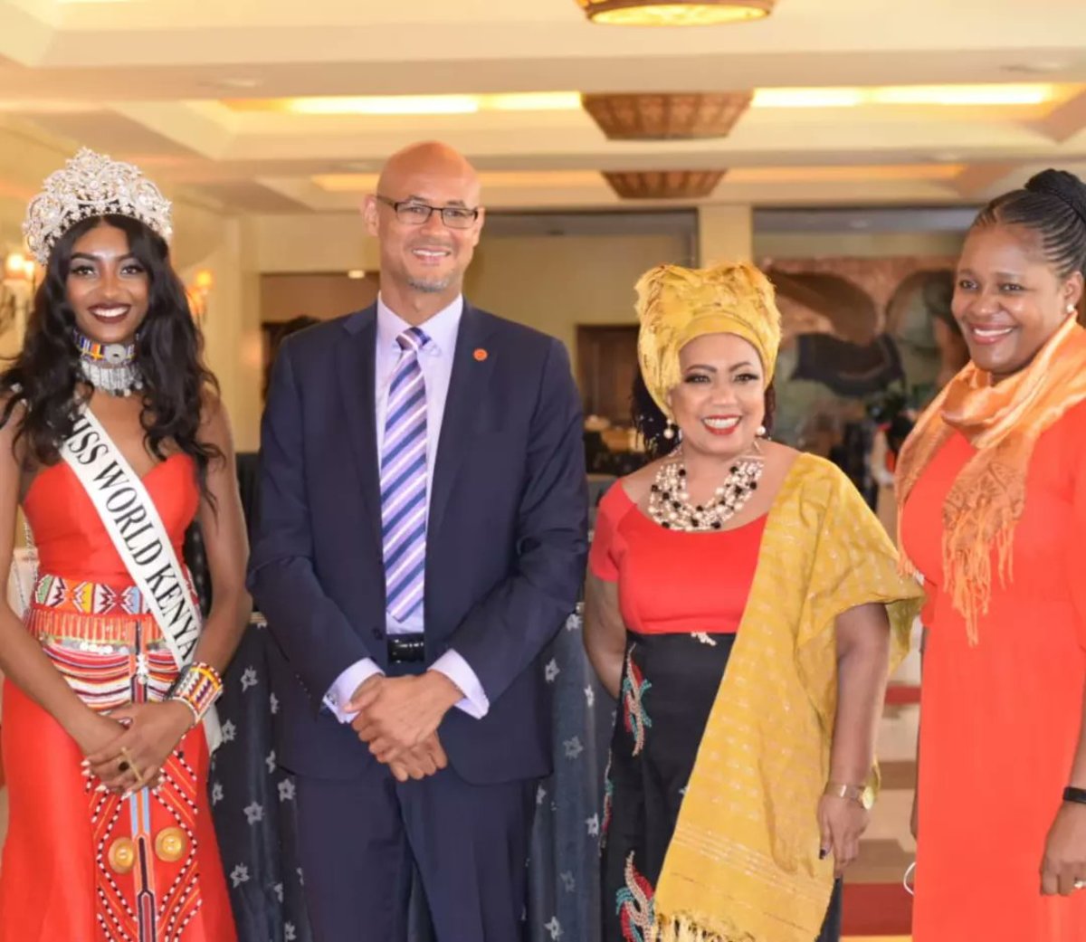 Empowering women in business. - Miss World Kenya