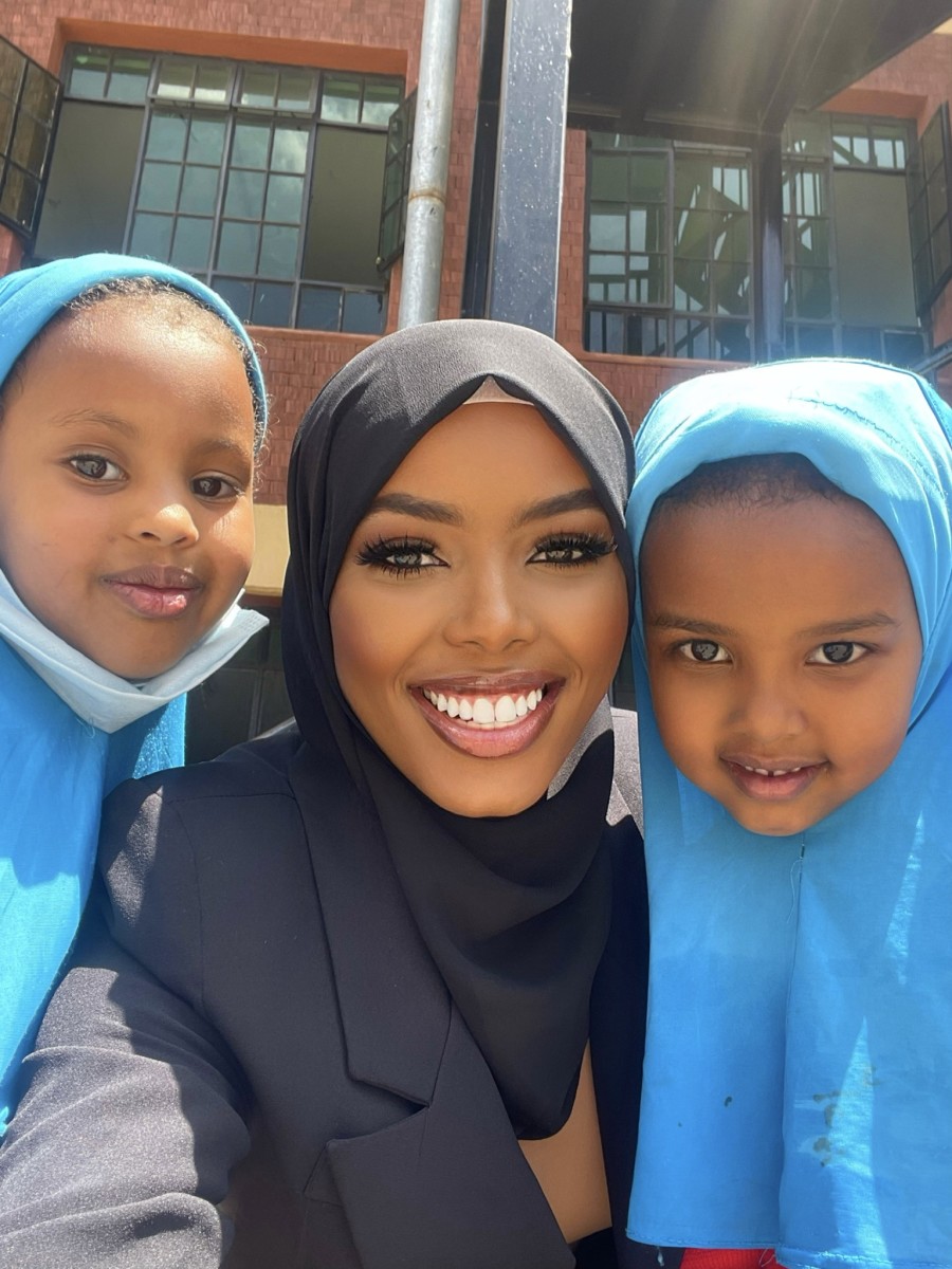 Inspirational School Trip - Miss World Somalia