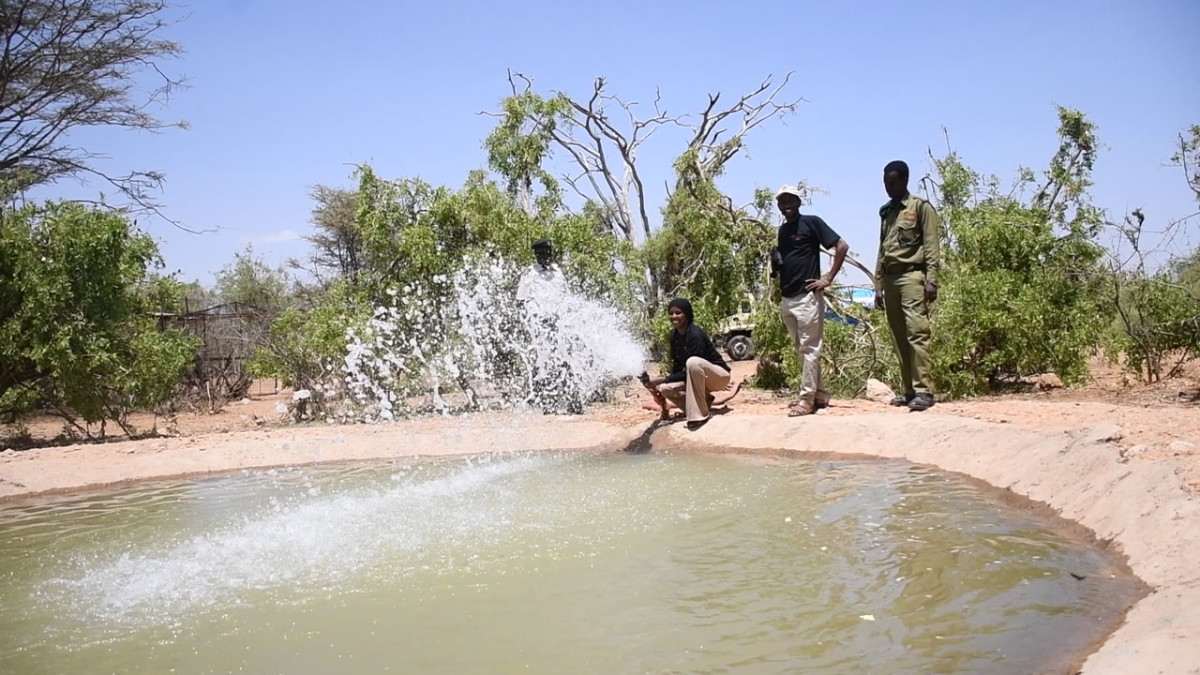 Water Project by Somali Giraffe Project - Miss World Somalia