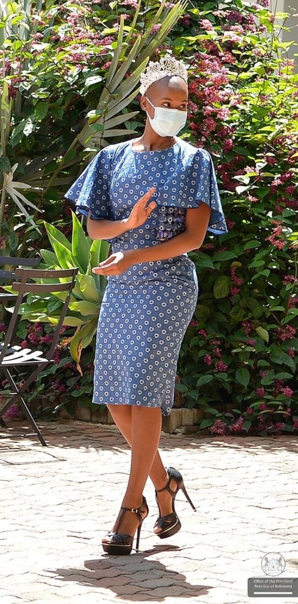 Miss Botswana Meets The President and First Lady Of the Republic Of ...