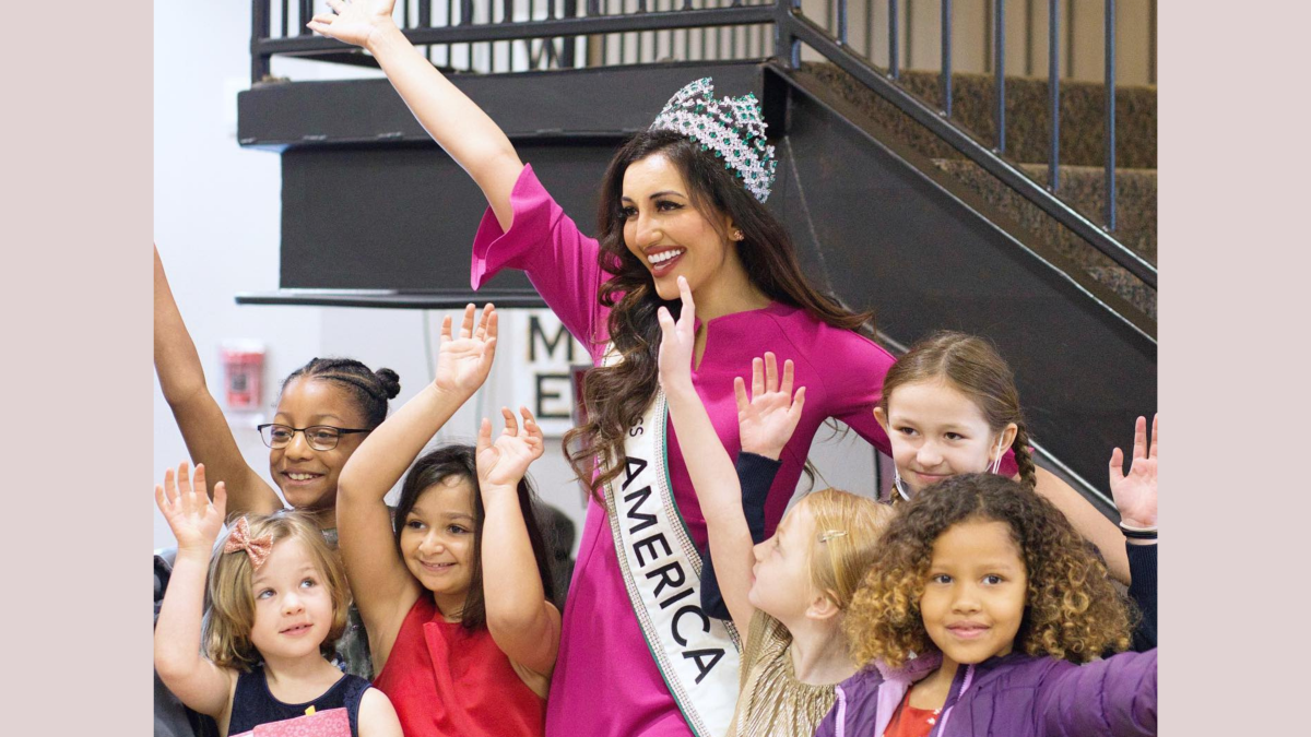Miss World Shree Saini Speaks Empathy to Children - Miss World USA