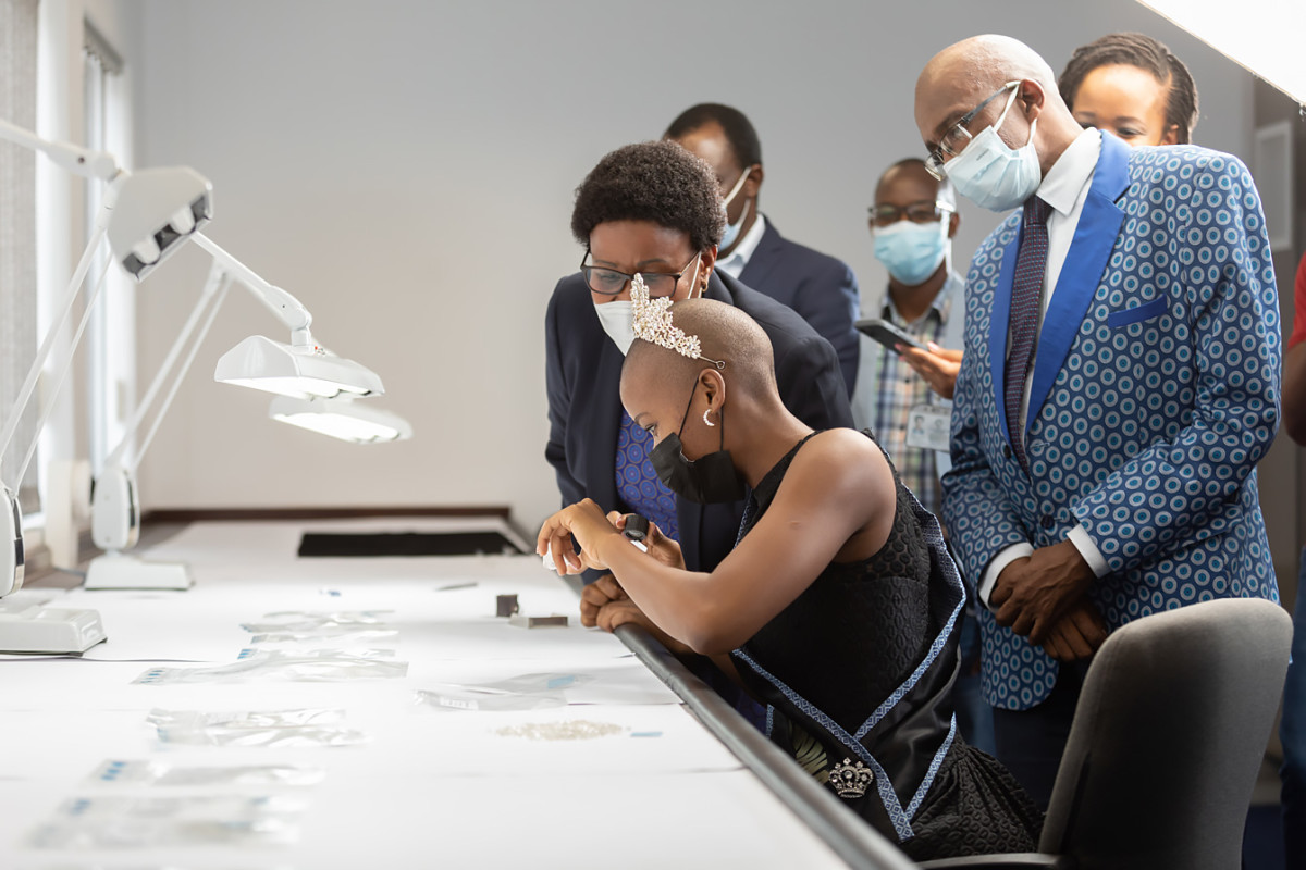 Diamond On Diamonds | Okavango Diamond Company - Miss World Botswana