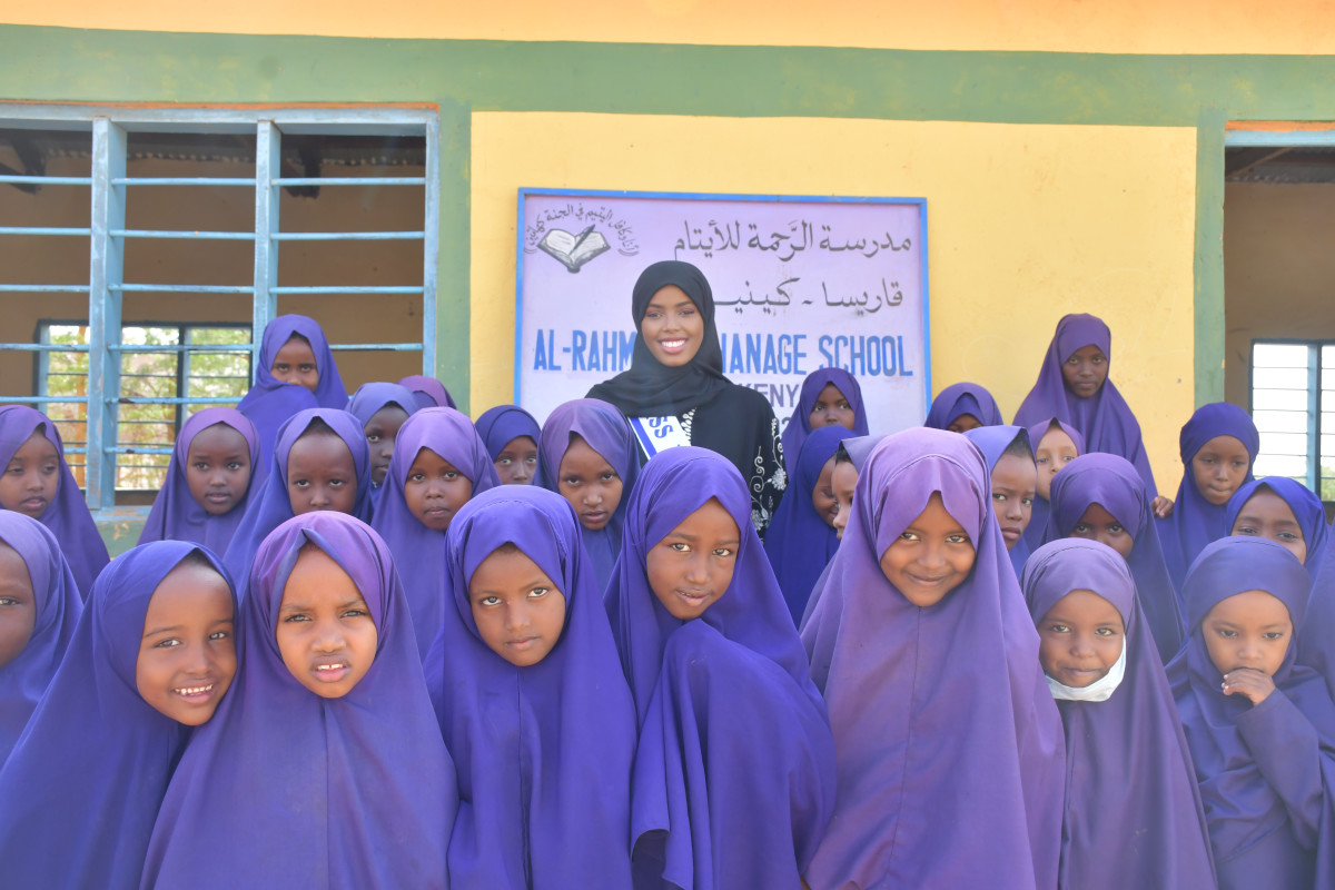 Somali Orphanage school - Miss World Somalia