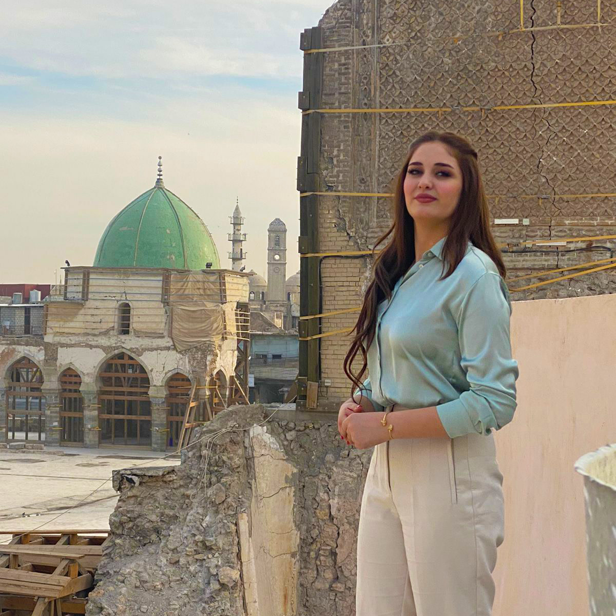 Beauty with a Purpose Through Her Eyes - Miss World Iraq