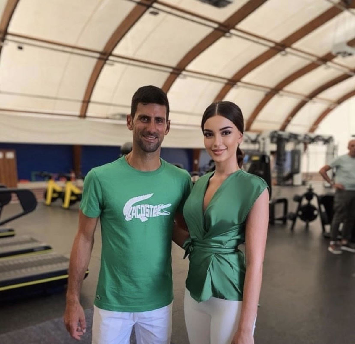 NOVAK DJOKOVIC AND MISS WORLD SERBIA ANJA RADIC - Anja Radić - Miss ...