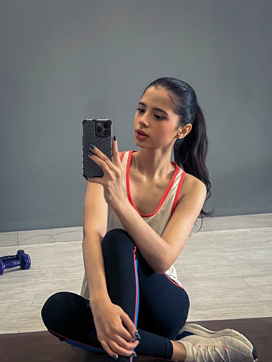 Miss World Ukraine during yoga class - Sofiia Shamiia - Miss World 2023 ...