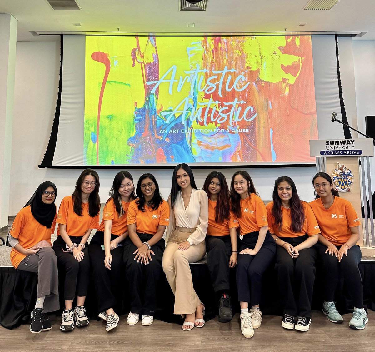 Artistic Autistic; Art Exhibition - Wenanita Angang - Miss World 2023 ...