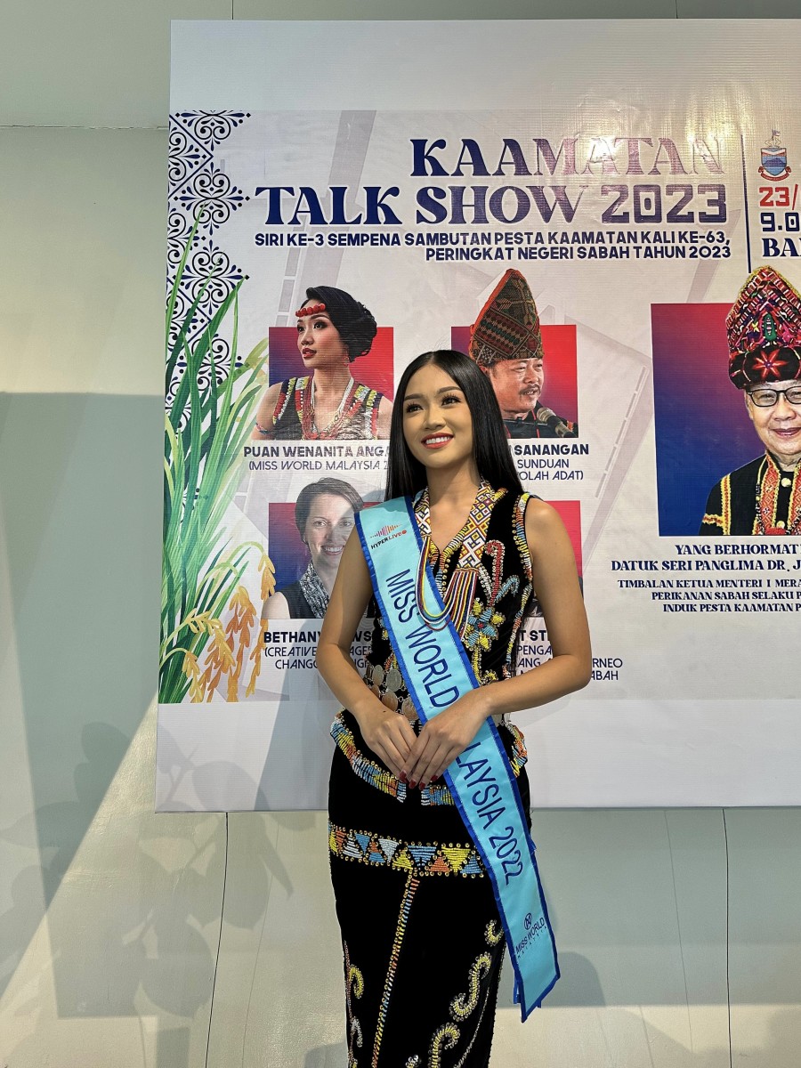 Kaamatan Talk Show 2023 - Wenanita Angang - Miss World 2023 Malaysia