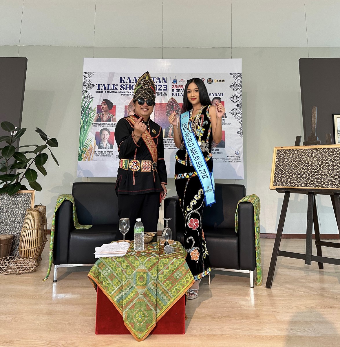 Kaamatan Talk Show 2023 - Wenanita Angang - Miss World 2023 Malaysia