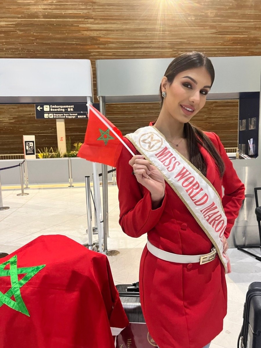 It is time now for MOROCCO - Sonia Ait Mansour - Miss World 2023 Morocco