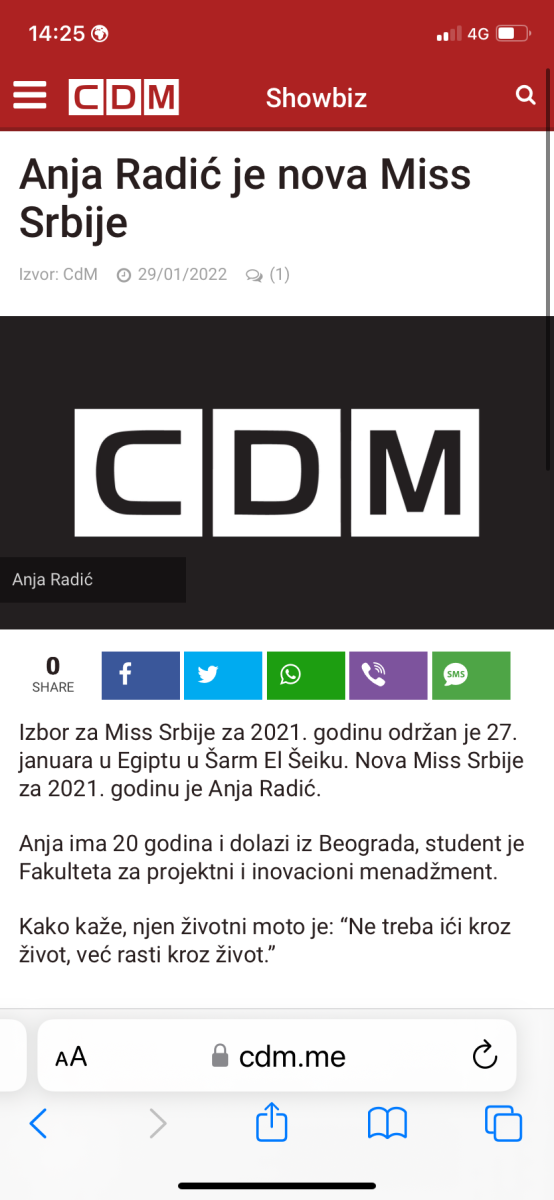 MISS WORLD SERBIA HAS BEEN A GUEST IN OVER 200 TV PROGRAMS AND PORTALS ...