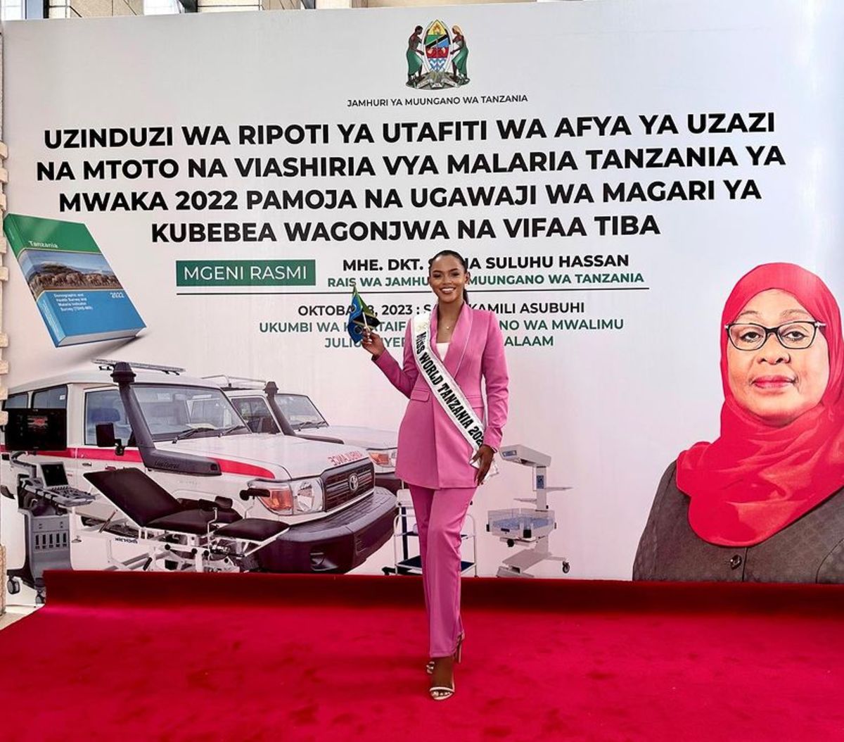 Miss World Tanzania advocating for maternal and child health - Halima ...