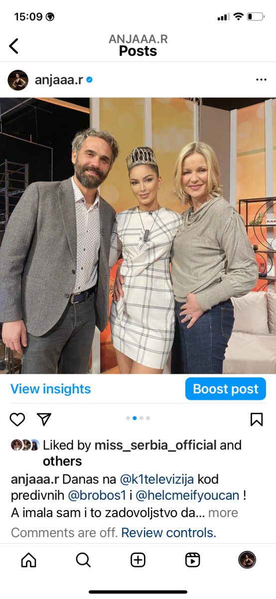 MISS WORLD SERBIA HAS BEEN A GUEST ON TV PROGRAMS OVER 200 TIMES - Anja ...