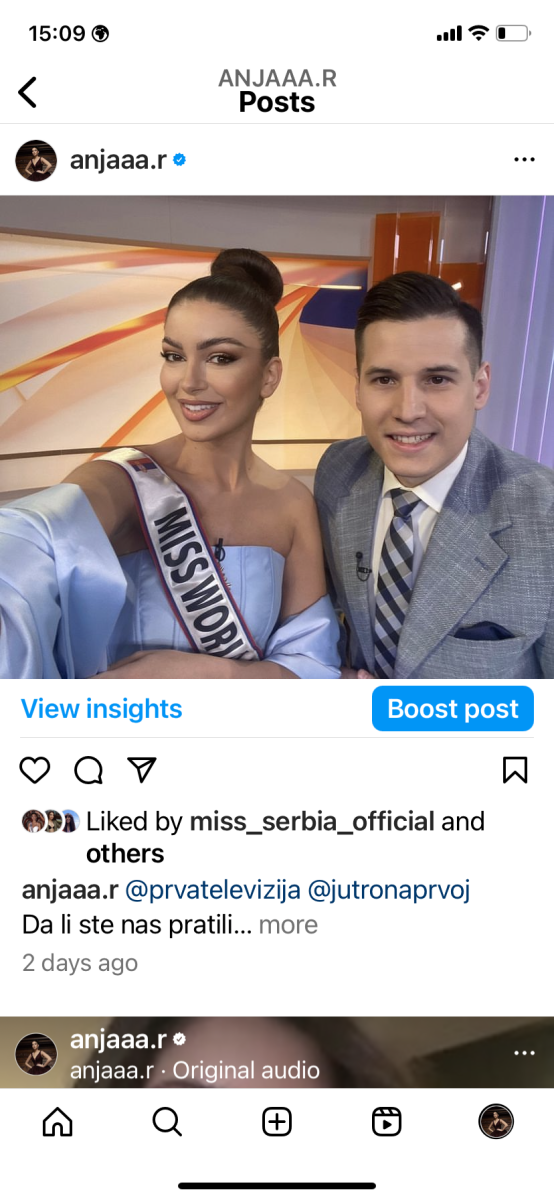 MISS WORLD SERBIA HAS BEEN A GUEST ON TV PROGRAMS OVER 200 TIMES - Anja ...