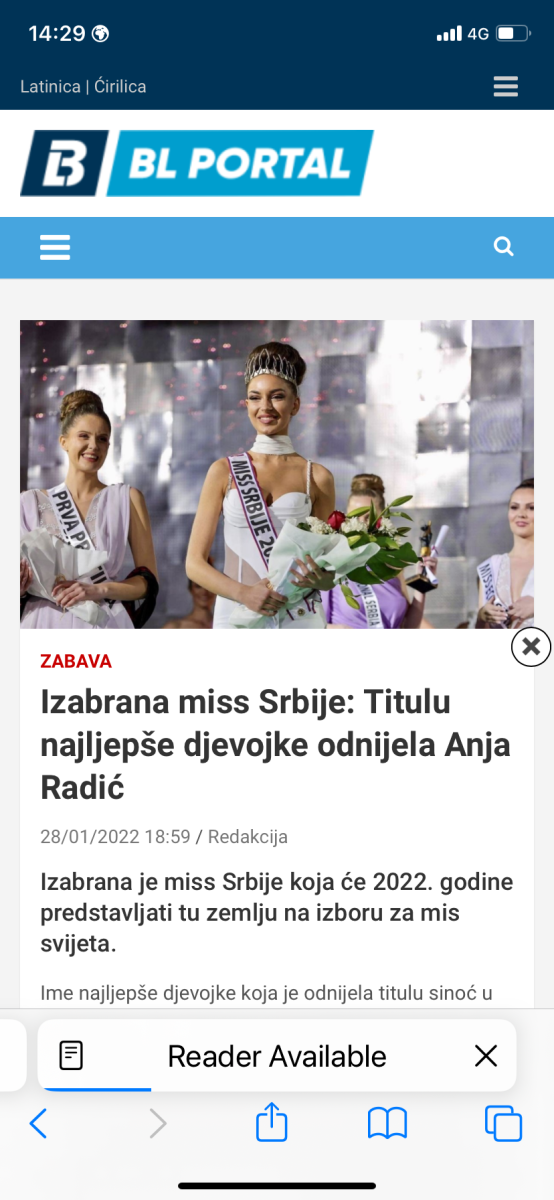 MISS WORLD SERBIA HAS BEEN A GUEST ON TV PROGRAMS OVER 200 TIMES - Anja ...