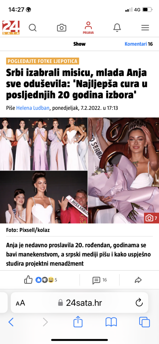 MISS WORLD SERBIA HAS BEEN A GUEST ON TV PROGRAMS OVER 200 TIMES - Anja ...