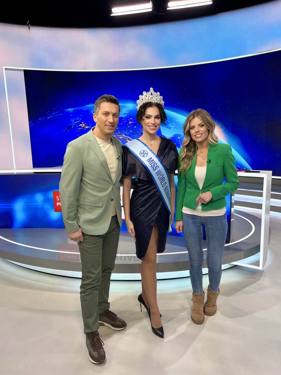 Media Tour - Ada Maria Ileana - Miss World 2023 Romania