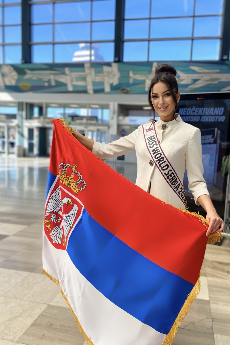 GOOD BYE SERBIA, HELLO INDIA! - Anja Radić - Miss World 2023 Serbia