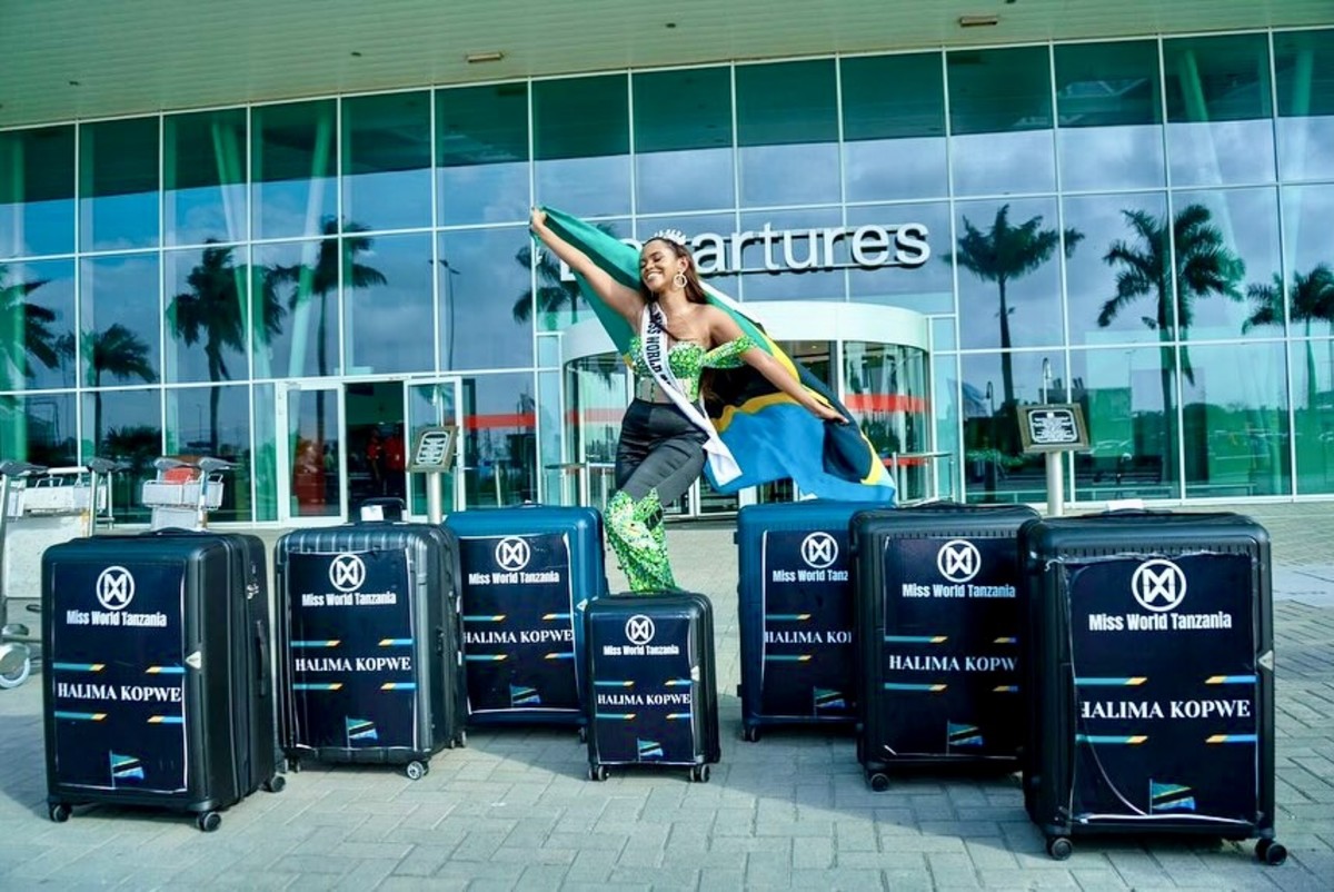 Departure Looks 🇹🇿 - Halima Kopwe - Miss World 2023 Tanzania