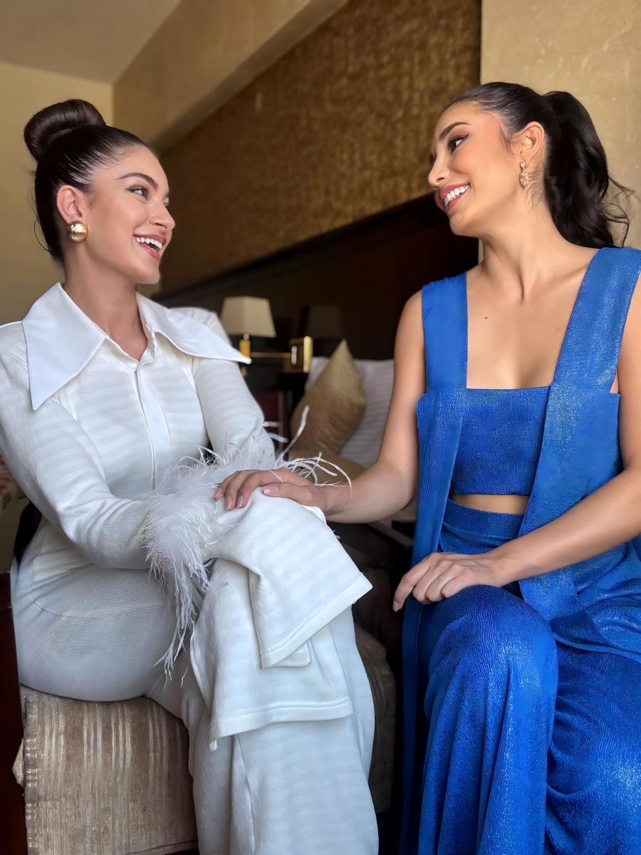 Queens meeting!!!! - Alejandra Díaz De León - Miss World 2023 Mexico